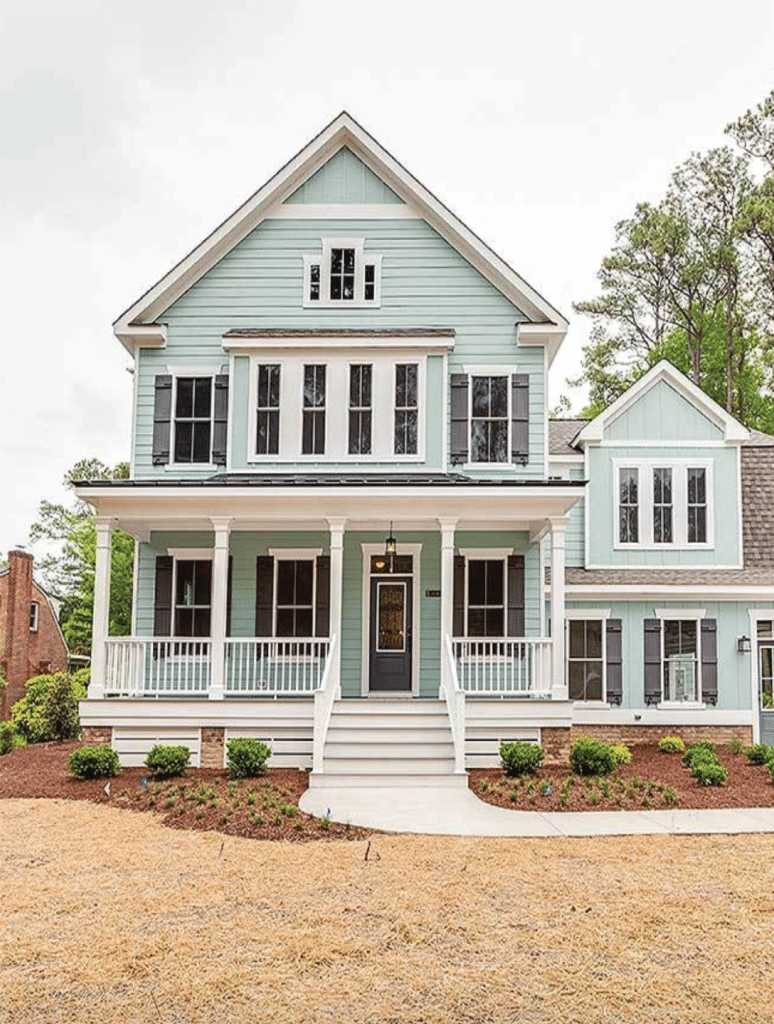 The Best Classic Farmhouse Exterior - Home Sweet Farm Home